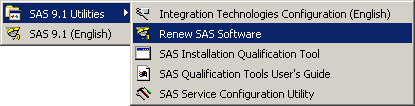 SAS Documentation and Installation - Department of Statistics